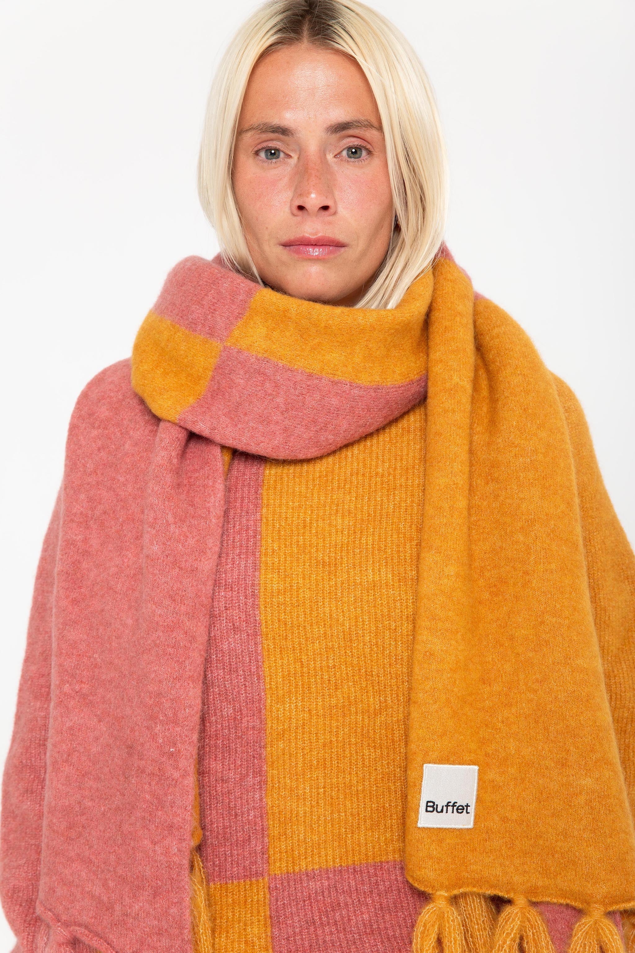 Duo color alpaca sweater – Buffet Clothing