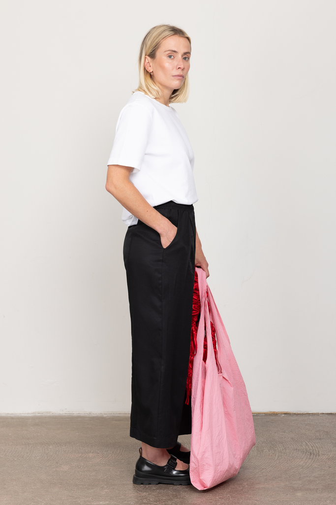 Black cropped trousers – Buffet Clothing