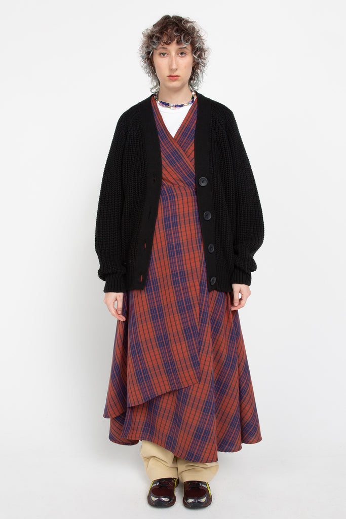 Black cotton wool cardigan – Buffet Clothing