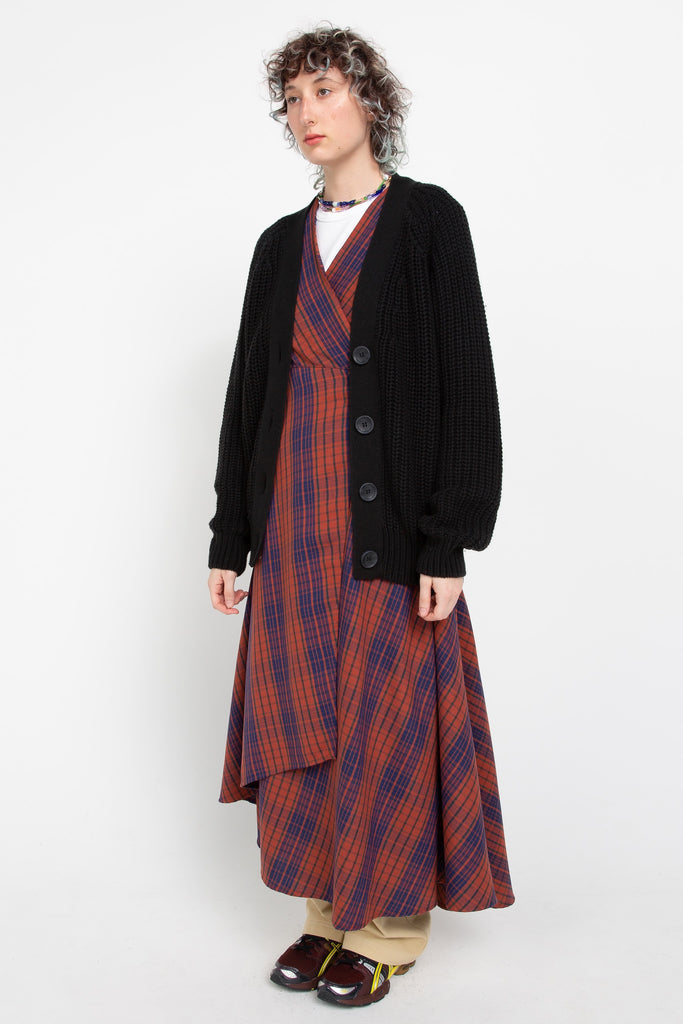 Black cotton wool cardigan – Buffet Clothing