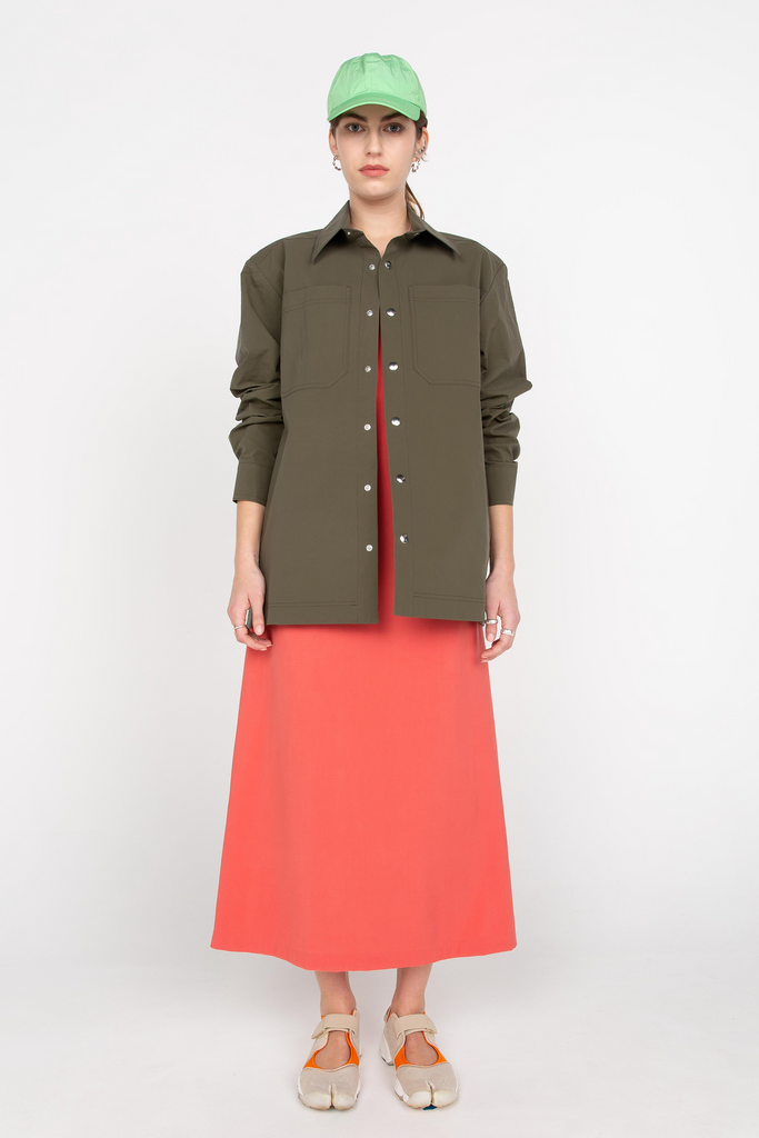 Khaki overshirt – Buffet Clothing